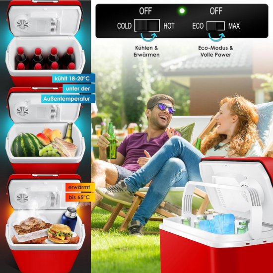 Elektrische Koelbox - Koelbox - Koelbox Elektrische - Thermo Koelbox - Coolbox - Voor... | bol