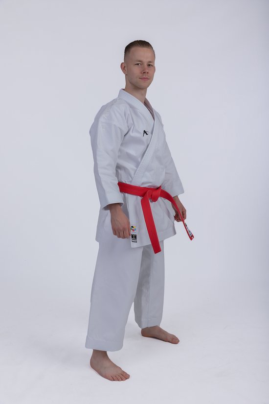 Karatepak Arawaza Black Diamond | WKF-approved kata-pak | Wit (Maat ...