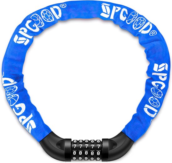 Fietssloten Heavy Duty/Fietsketting/Fietsslot (14 Kleuren) 5-cijferige ...