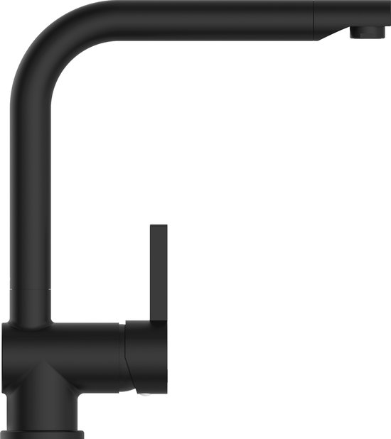 WASSERWERK WK 4 Keukenkraan - Mengkraan - Zwart | bol