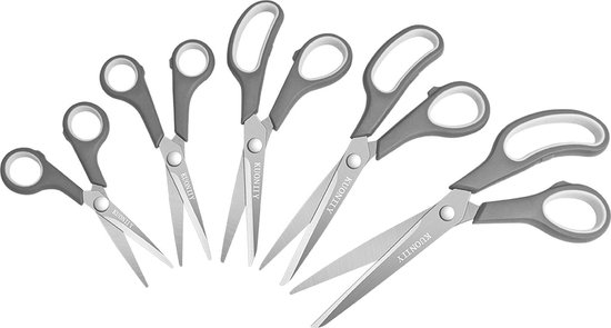 Ultra Sharp Scissors - Soft Comfort-Grip Handles - Multifunction Set of ...