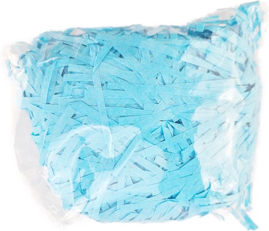 Papier snippers - Blauw - vulling doos - opvullen - Knutselen hobby | bol