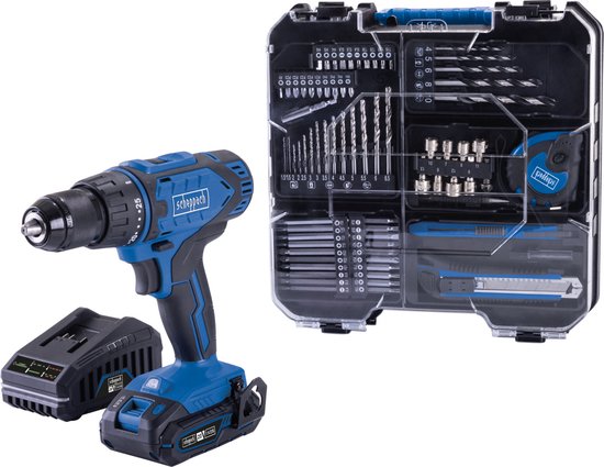 Scheppach Accuboormachine set C-DTB74/1-X - 20V | bol