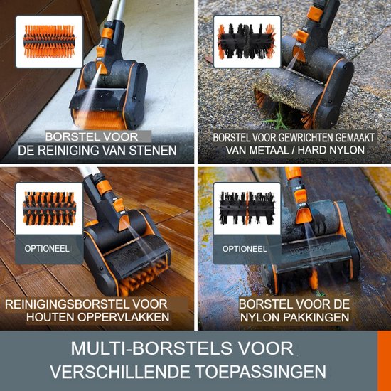 Gratyfied - Elektrische Voegenborstel - Elektrische Onkruidborstel ...