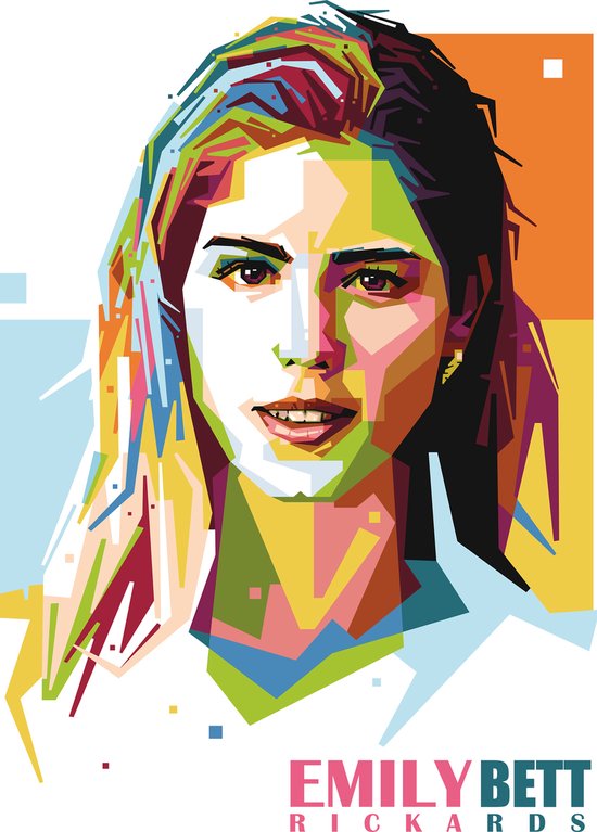 Nzuri Poster Emily Bett - Actrice - B0 - 100x140 - Kinderkamer - Film ...