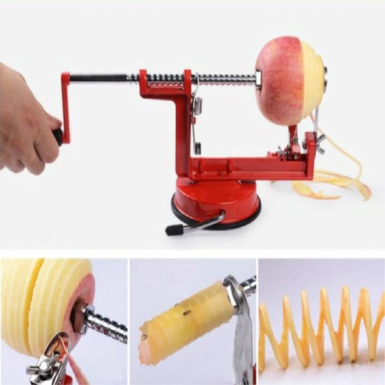 Glowhub - Appelschilmachine: Professionele appelschiller en -snijder ...