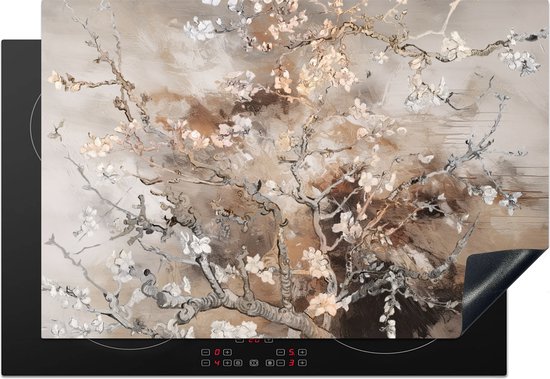 KitchenYeah® Inductie beschermer 74x48 cm - Amandelbloesem - Van Gogh ...