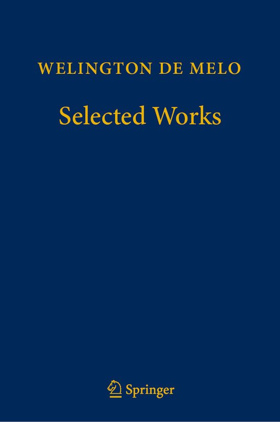 Welington de Melo - Selected Works | 9783031158308 | Welington De Melo | Boeken | bol