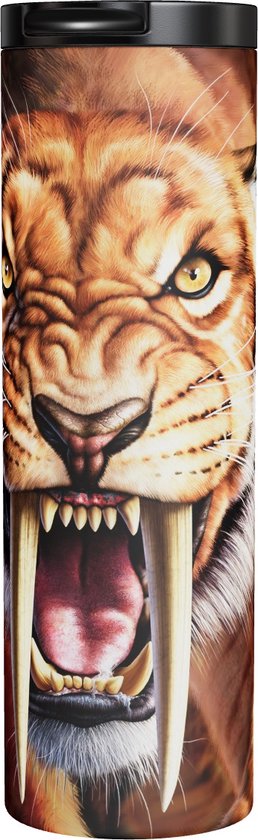 Sabeltand Tijger Sabertooth - Thermobeker 500 ml | bol