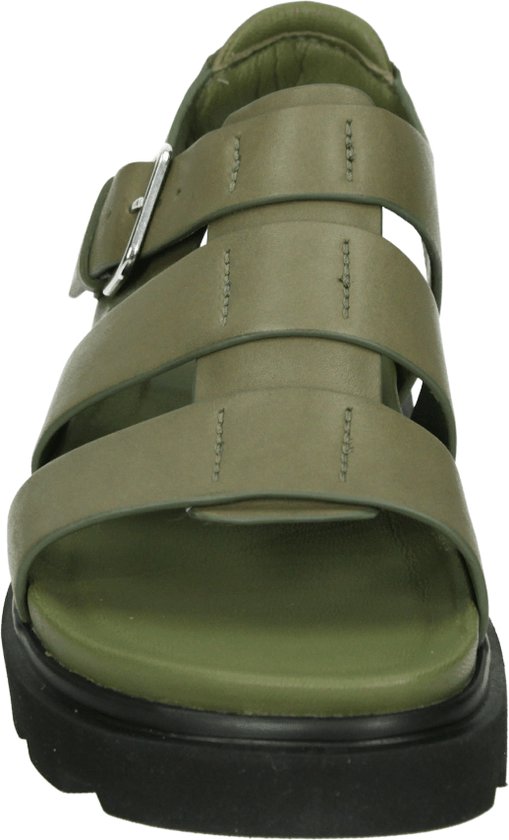 UGG CAPITELLE STRAP W - Sandalen met hakDames Sandalen - Kleur: Groen - Maat: 39 | bol