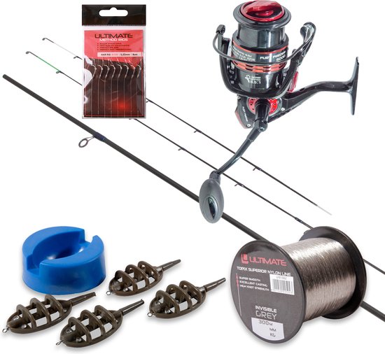 Ultimate Method Feeder Set 3,00m | Witvis set | bol