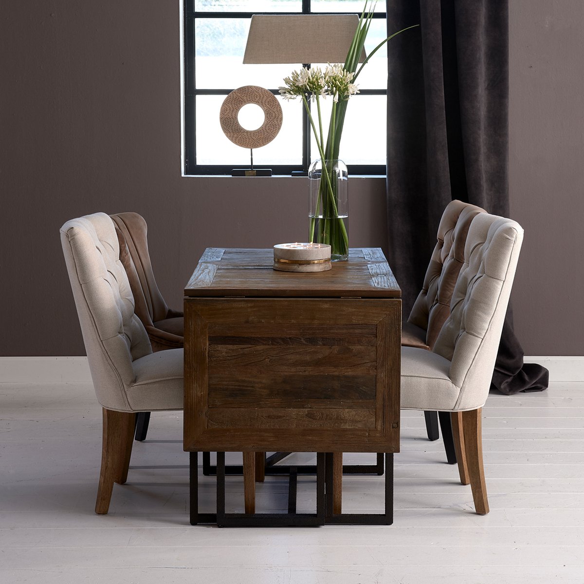 Riviera Maison Eettafel Uitschuifbaar - Shelter Island Folding Dining ...