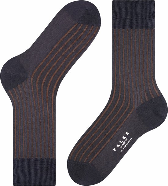 FALKE Shadow herensokken - blauw (dark navy) - Maat: 41-42 | bol.com