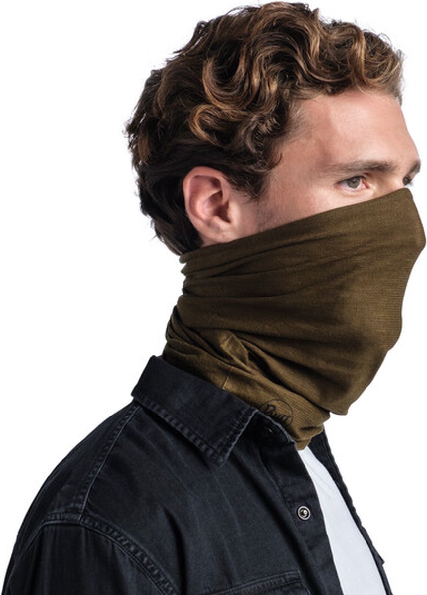 BUFF® Coolnet Uv+Insect Shield Solid Military Insectwerend Nekwarmer Unisex | bol