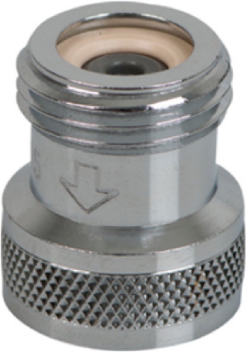 keerklep 1/2 bux1/2 bi voorkomt terugstromen van water chroom CHR ...