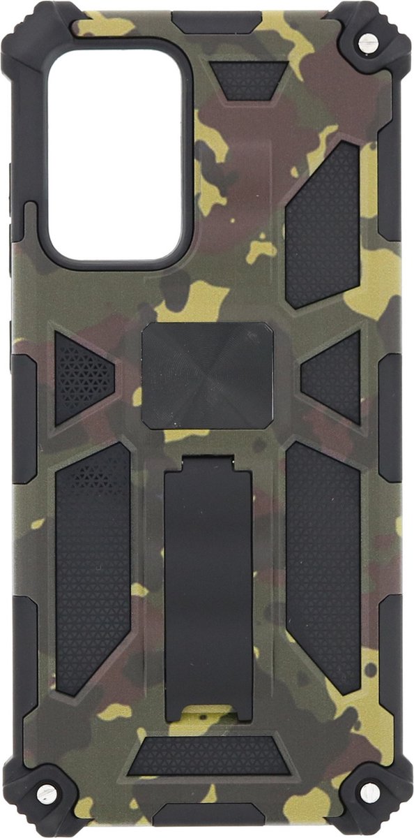 Samsung Galaxy S20 FE Hoesje - Rugged Extreme Backcover Army Camouflage met Kickstand... | bol.com