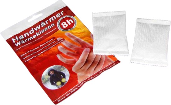 Orange85 Warmte pads - Handwarmers - Warmtezak - 9x5.5x0.5 cm - Heat ...