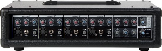 Fame Audio PM 400 Powermixer 2x 75W / 4 Ohm, DSP effect - Power mixer | bol