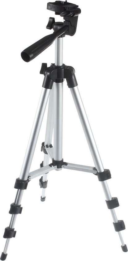 Peachy Universeel statief aluminium Tripod DSLR camera standaard | bol