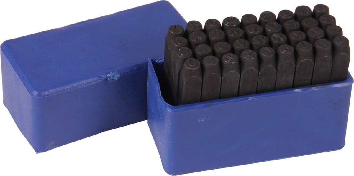 Slagletters 6mm, gehele alfabet, slag letters, 36 dlg, JMC | bol.com