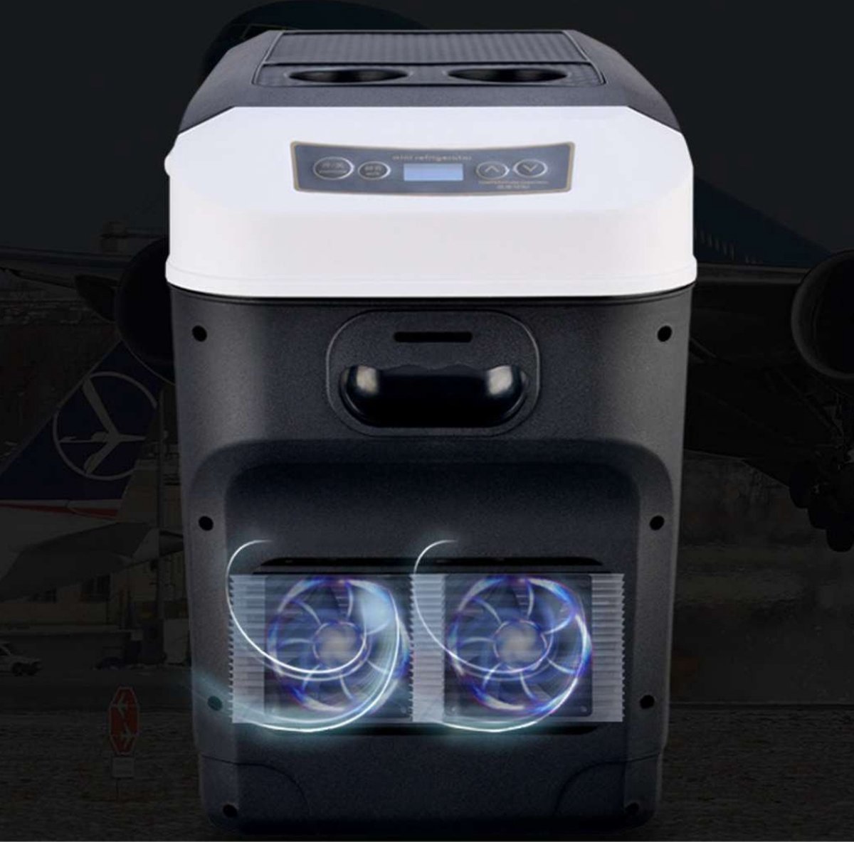 Manzibo 20L Mini Koelkast - Koelbox - 12V - Auto Koelkast - Koelbox ...