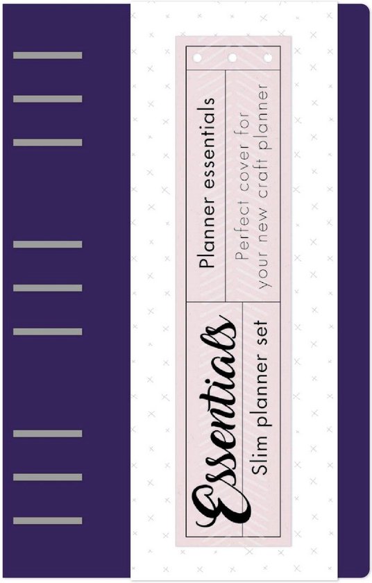 Studio Light Planner - essentials - slim planner - Deep Purple | bol