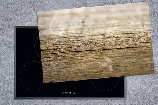 Inductie beschermer - Inductie Mat - Structuur van een houten plank ...