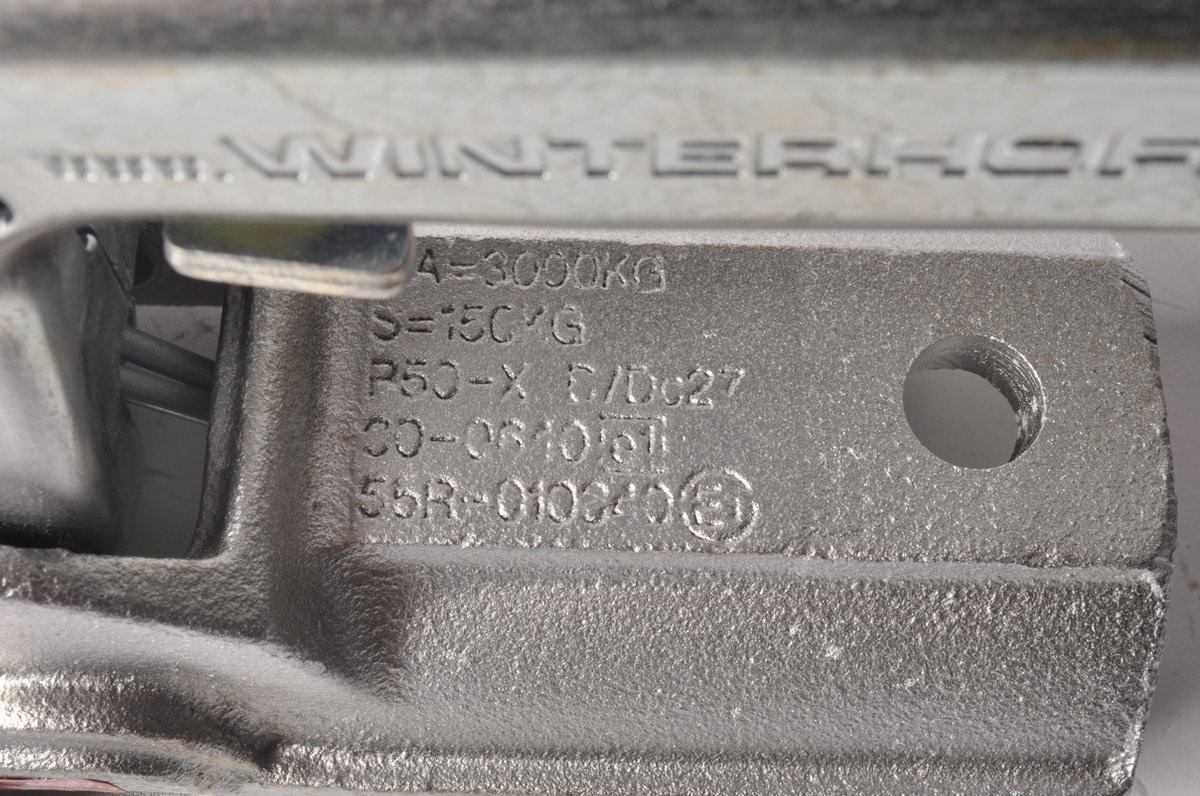 Winterhoff WW30-D3 - rond 50 mm - 3000 kg - geremde koppeling | bol.com