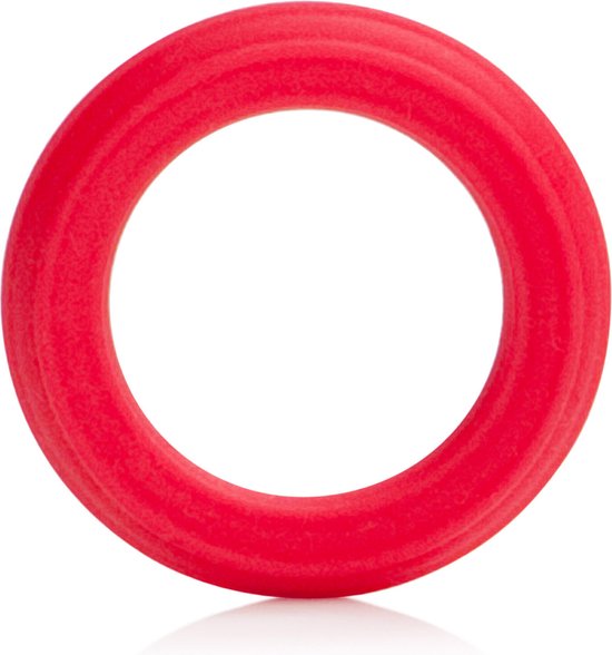 CalExotics - Caesar Silicone Ring - Rings Rood | bol