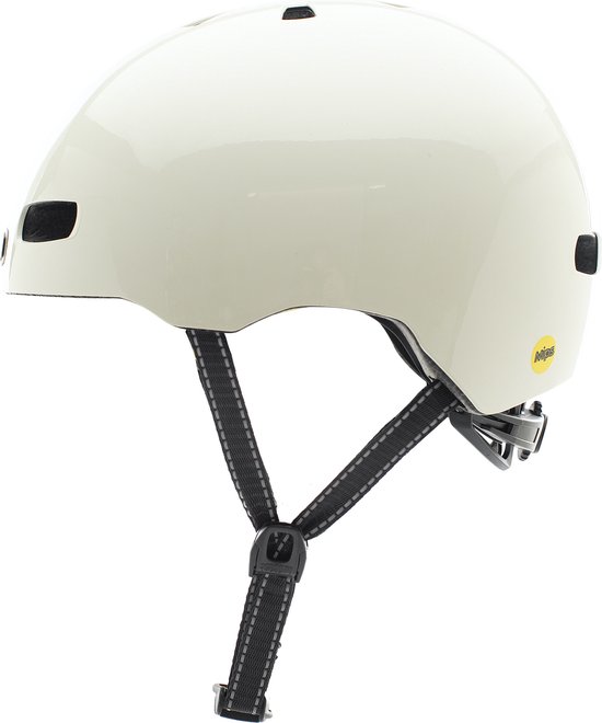 Nutcase - Street Leather Bound Stripe Goss MIPS - S - Fietshelm (52 ...