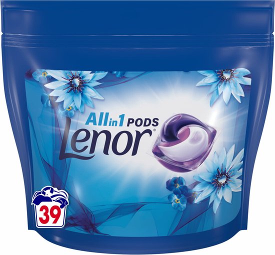 Lenor Wasmiddel All-in-1 Pods Zeebries 39 stuks | bol