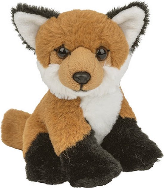Pluche Vos puppy knuffel van 12 cm - Dieren speelgoed knuffels cadeau ...