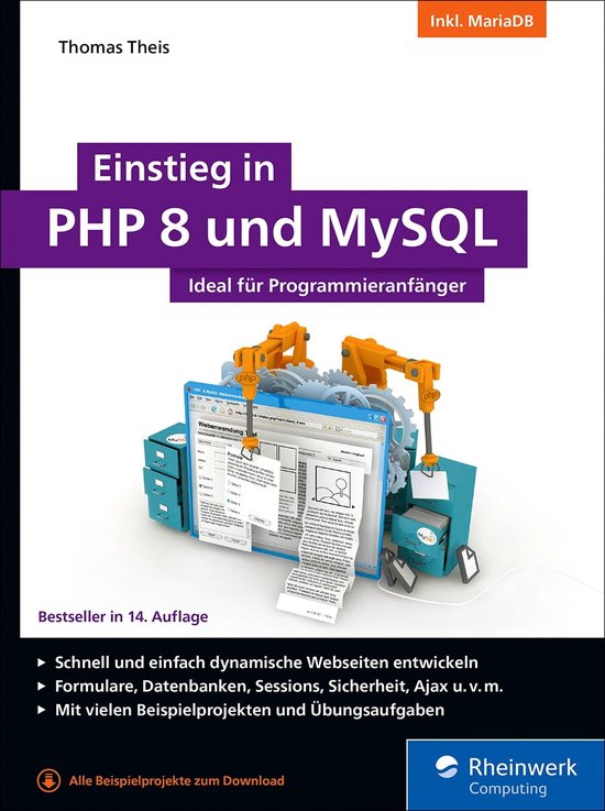 Einstieg in PHP 8 und MySQL (ebook), Thomas Theis | 9783836275347 | Boeken | bol