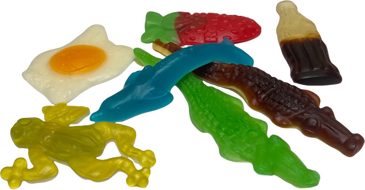 XXL snoep - 1 kg - groot snoep - groot snoepgoed - mega snoep - snoep ...