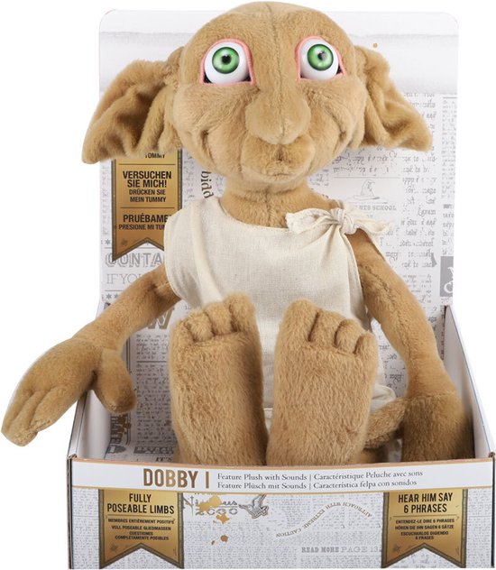 Harry Potter Dobby Plush With Sound | bol.com