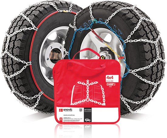 Sneeuwkettingen SUV / 4X4 / Camper / Bestelbus - 16mm - 215/50R18 | bol.com