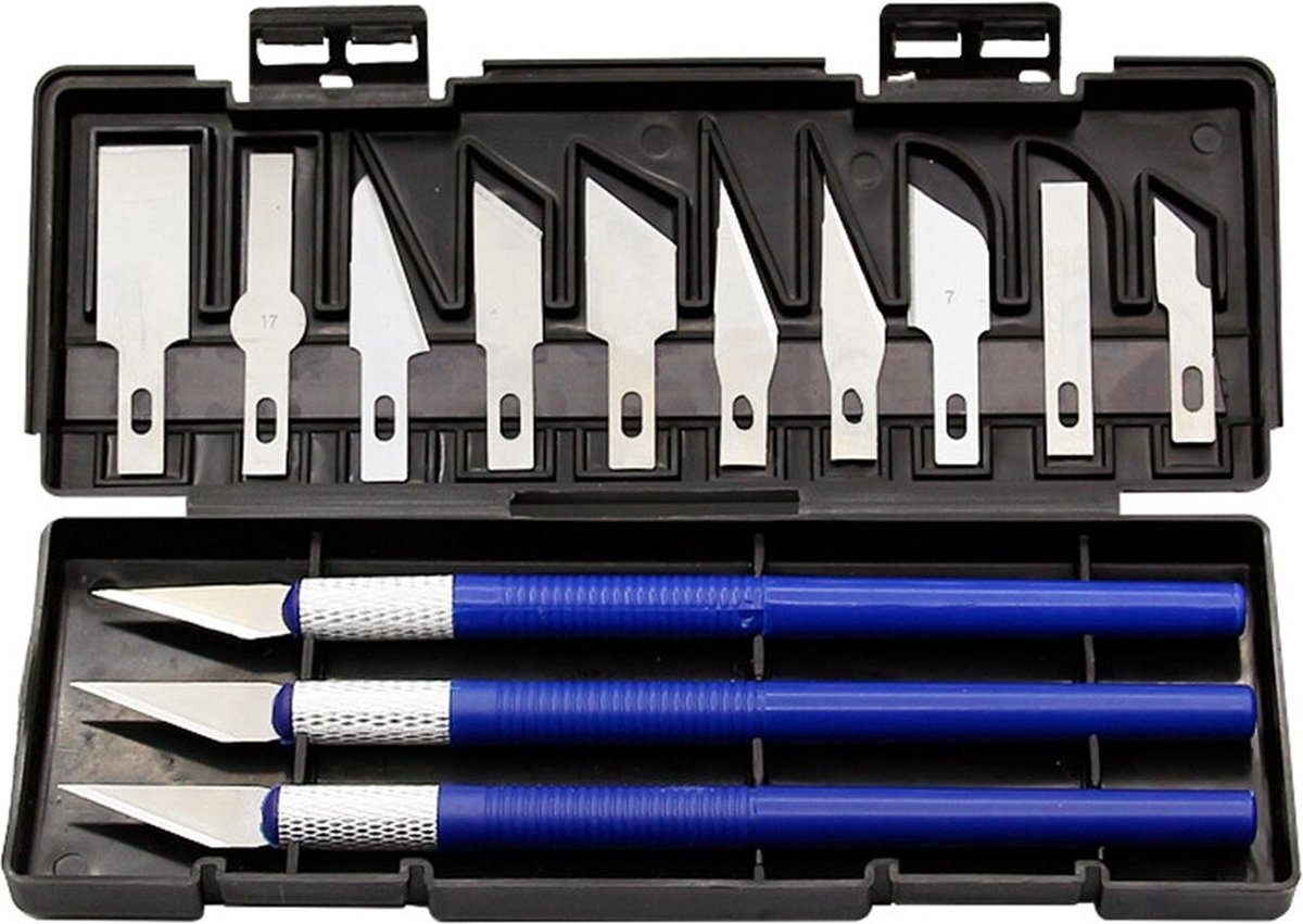 WiseGoods Luxe Scalpel Messen Set - Mes - DIY Mesje - Hobby Mesjes ...