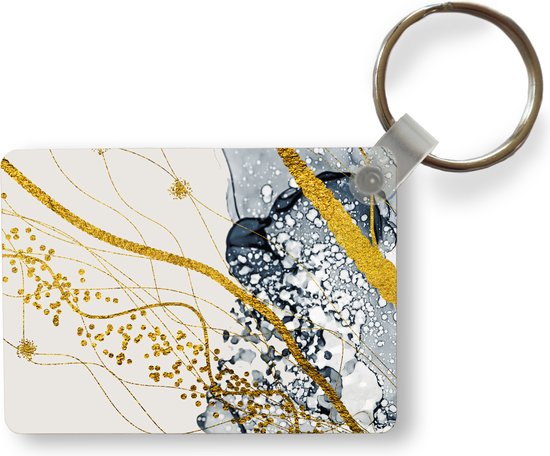 Sleutelhanger - Abstract - Goud - Natuur - Kunst - Uitdeelcadeautjes ...