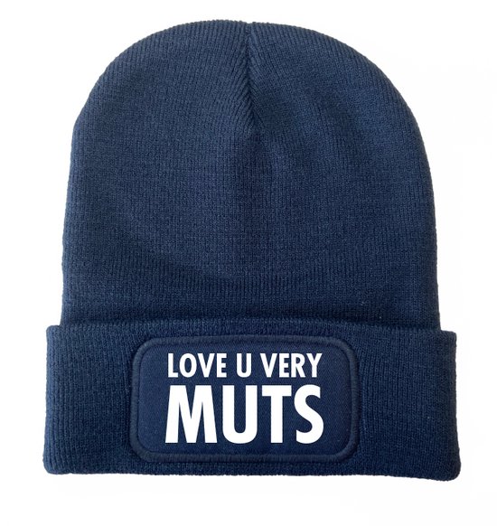 Muts - Love you very muts - soBAD. - Beanie - Muts heren - Muts dames ...