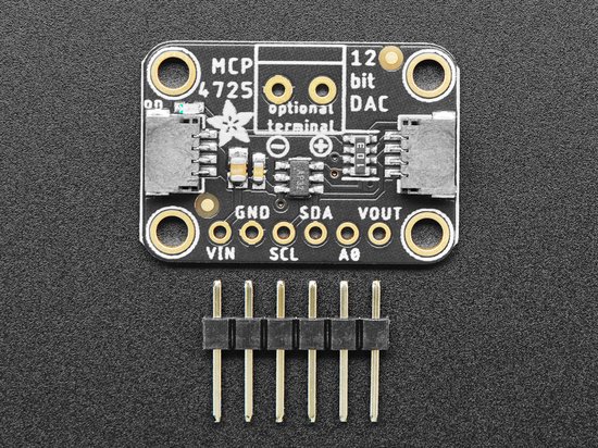 MCP4725 Breakout Board - 12-Bit DAC with I2C Interface - STEMMA QT / qwiic Adafruit 935 | bol