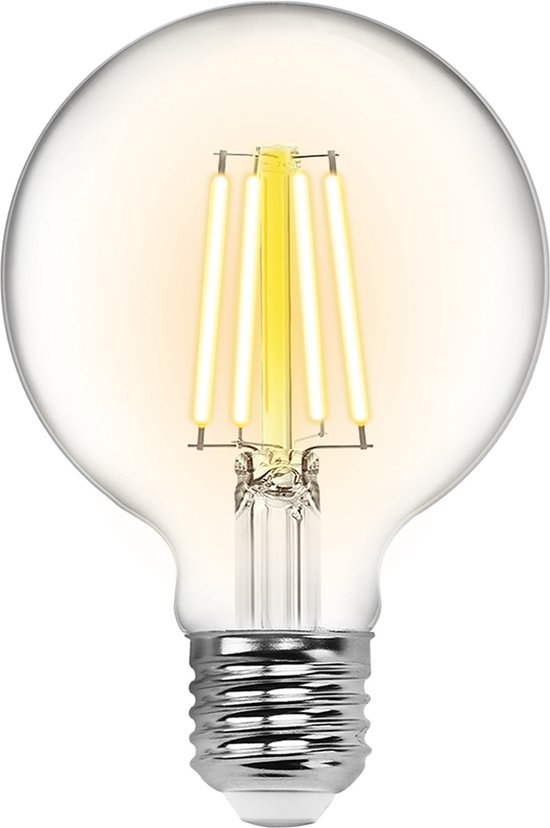 LED Lamp - Smart LED - Aigi Rixona - Bulb G80 - 6W - E27 Fitting - Slimme LED - Wifi... | bol.com