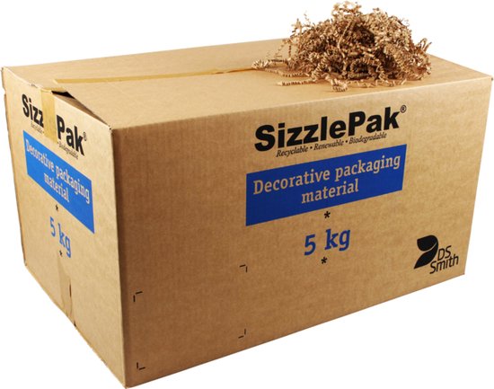 Sizzlepak naturel bruin 5 kilo | bol
