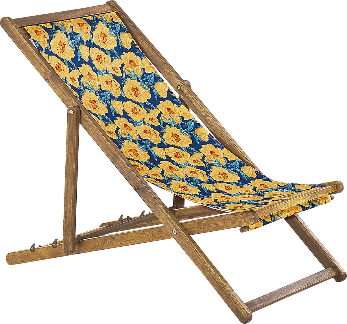 Beliani ANZIO - Strandstoel se van 2 - geel - Kunststof | bol.com