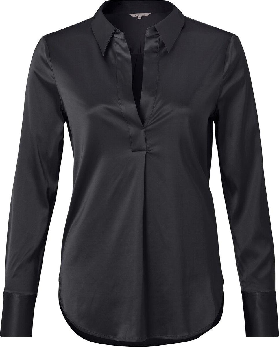 YAYA satin tunic top | bol.com