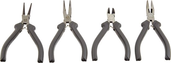 Fijnmechanica tang set 4-delig, 1570250 | bol.com