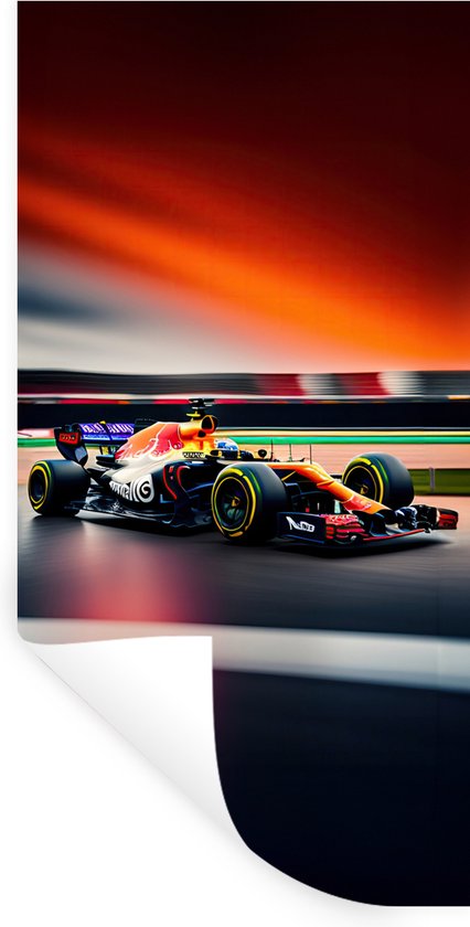 Muurstickers - Sticker Folie - Auto - Formule 1 - Circuit - Raceauto ...