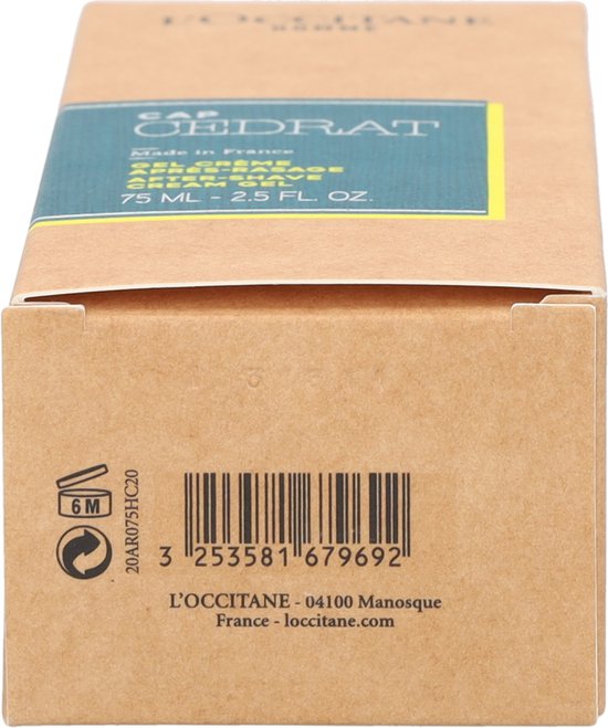 L'Occitane Cap Cedrat After Shave Balsem 75 ml | bol