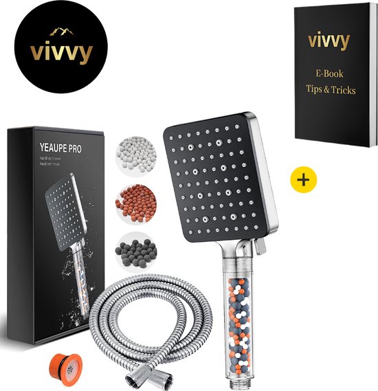 Waterbesparende Douchekop - Regendoucheset 4 In 1 - Eco Douchekop Multifunctioneel –... | bol