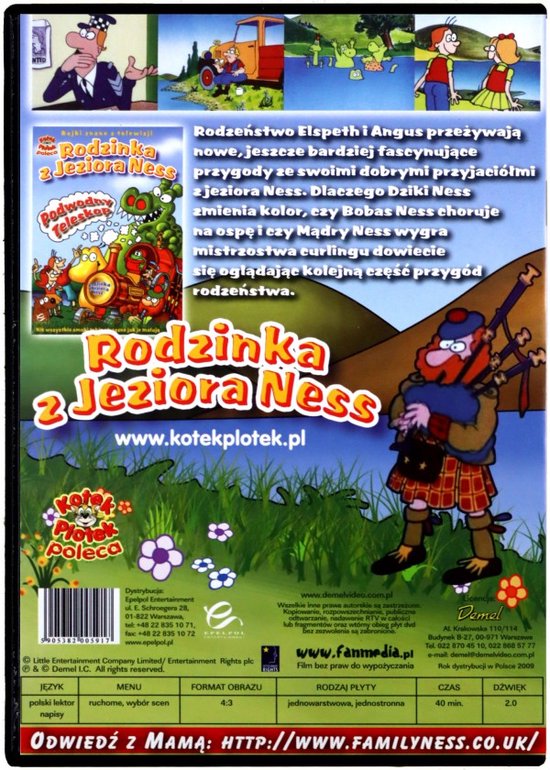 Rodzinka z Jeziora Ness – Cudowna kula armatnia [DVD] (Dvd), Różni ...