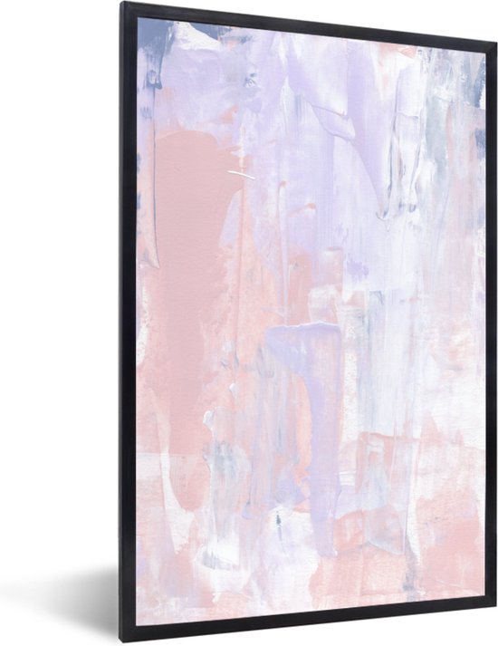 Fotolijst incl. Poster - Verf - Pastel - Design - 40x60 cm ...